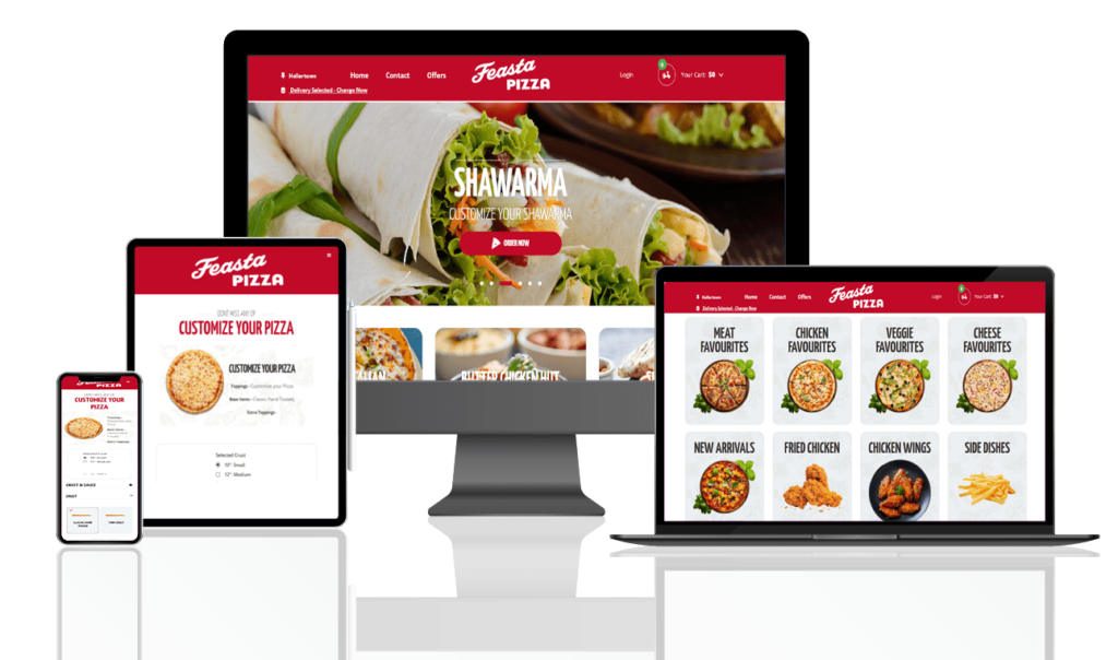 Food Ordering System | Online Ordering System - Weblook International